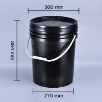China PP 20 Liter Plastic Bucket for Durable Chemical Paint Made of Recycled Material for sale