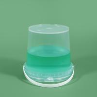 China Sample Supplied Round 500ml Plastic Bucket for Iml Color Customized Ice Cream Container for sale