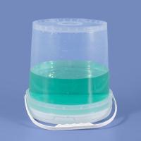 China 500ml 20L Food Grade Oil Ice Water Brew Plastic Paint Bucket with Custom Metal Lid for sale