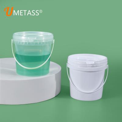 China 500ml Round PP Plastic Ice Cream Buckets with Custom Logo - Lightweight Food-Grade Containers for sale