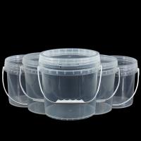 China Ice Beer Champagne Drink Round Plastic Bucket Pail Customized Paint for sale