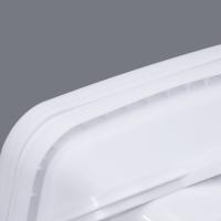 China Thickened Lid Plastic Rectangle Bucket With Lid For Outdoor Fishing Camping 4 Gallon for sale