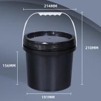 China 5L Plastic Buckets With Lids Food Grade For Liquid Storage Packaging Custom Color for sale