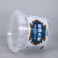 China Custom Logo IML Plastic Cheese Ice Cream Packaging Box with ISO9001 SGS Certificate - 7 Day Production & Food Grade Materials for sale