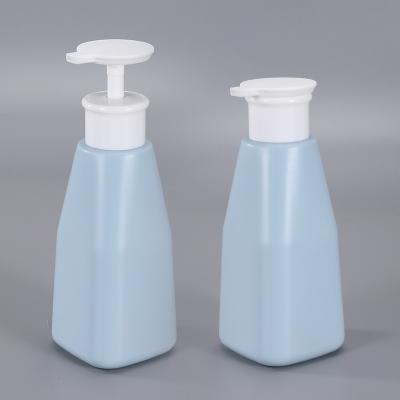 China 330ml 11oz Round Shoulder Pump Cap Bottle for Body Lotion Hand Wash Cleanser Skin Care Products for sale