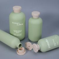 China Blue Soft Touch Cosmetic Bottle Packaging 50ml-1000ml for Serum Lotion Shampoo Conditioner for sale
