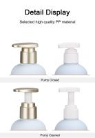 China Avocado Green Flip Top Cap Pump Bottle 100ml-500ml for Cosmetic Skincare Packaging with OEM Options for sale