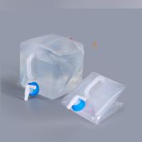 China 10L 20L 5 Gallon BPA Free Foldable Collapsible Water Container Bag for Outdoor Camping and Emergency Use for sale