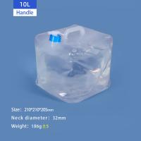 China 10L 20L 5 Gallon BPA Free Foldable Collapsible Water Container Bag for Outdoor Camping and Emergency Use for sale