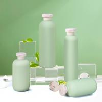 China 200ml 260ml 300ml 400ml 500ml HDPE Plastic Lotion Bottle With Flip Top Cap for Shampoo for sale