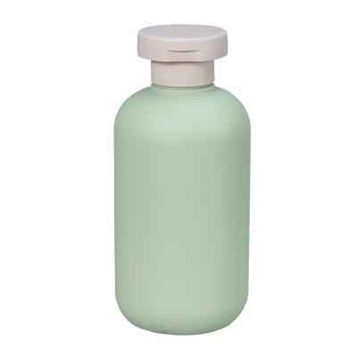 China Avocado Green Plastic Lotion Bottle with Flip Top Cap - 200ml 260ml 300ml 400ml 500ml Capacity Options for Personal Care Products for sale