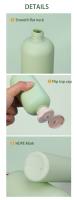 China Screen Printing Cosmetic Squeeze Bottle with Flip-Top Cap - 50ml to 500ml Food-Grade Lotion Container for sale
