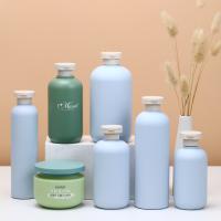 China Flip Top Cap HDPE Plastic Bottle Packaging For Shampoo Lotion Cosmetic Container 300ml for sale