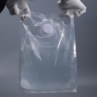 China Transparent Bag-in-Box Packaging Container 5L 10L 20L with Screw Lid for Wine Juice Beverage Storage for sale