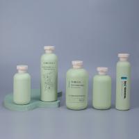 China Avocado Green 500ml Empty Plastic Bottle for Shampoo and Conditioner Packaging with Custom OEM Options for sale