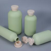China Avocado Green 500ml Empty Plastic Bottle for Shampoo and Conditioner Packaging with Custom OEM Options for sale