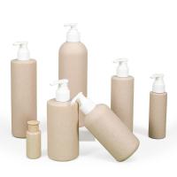 China 100ml-500ml Recyclable Wheat Straw Lotion Shampoo Dispensers with Pump for Eco-Friendly Packaging for sale