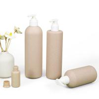 China 100ml-500ml Recyclable Wheat Straw Lotion Shampoo Dispensers with Pump for Eco-Friendly Packaging for sale