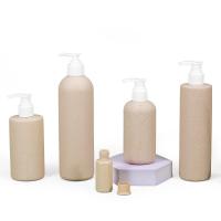 China 100ml-500ml Recyclable Wheat Straw Lotion Shampoo Dispensers with Pump for Eco-Friendly Packaging for sale