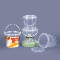China 32oz Food Grade Round Food Pail for Restaurant Takeout Glossy Lamination Custom Logo for sale