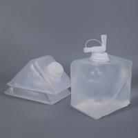 China Eco-Friendly 2L Collapsible Water Container with Faucet Lid - Food-Grade Plastic Storage Can for sale