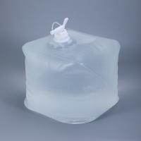 China Eco-Friendly 2L Collapsible Water Container with Faucet Lid - Food-Grade Plastic Storage Can for sale