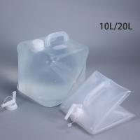 China Customized Emergency Plastic Folding Jerry Can 5 Gallon Collapsible Water Container for sale
