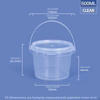 China 500ml Food-grade PP Bucket for sale