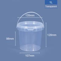 China 1000ml Food-grade PP Bucket for sale