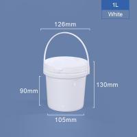 China 1 Gallon Food-Grade PP Plastic Bucket with Silkscreen Printing | 0.5L-35L Capacity Range for sale