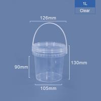 China 1 Gallon Food-Grade PP Plastic Bucket with Silkscreen Printing | 0.5L-35L Capacity Range for sale