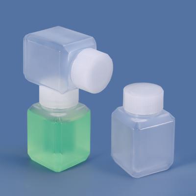 China 20ml Narrow Neck Square Bottle for industrial laboratories for sale