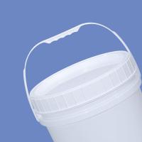 China Wholesale Round Durable 5L 10L 20L 5Gal Plastic Bucket with Screw Top for Food Storage for sale