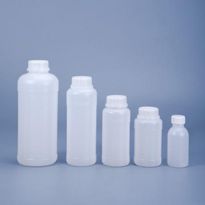 China HDPE 1 Liter Chemical Storage Bottles with Cap - Food Grade Plastic Containers for Agriculture Use for sale