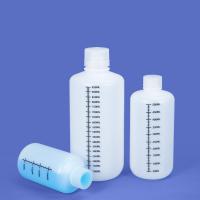 China Food Grade HDPE Narrow Neck Plastic Bottle with Scale Line - 100ml to 1000ml Medicine Liquid Packaging Container for sale