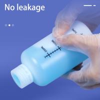 China Food Grade HDPE Narrow Neck Plastic Bottle with Scale Line - 100ml to 1000ml Medicine Liquid Packaging Container for sale