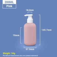 China 200ml Travel Toiletries Bottles for Shampoo and Body Wash for sale