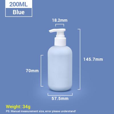 China 200ml Travel Toiletries Bottles for Shampoo and Body Wash for sale