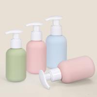 China 100ml Avocado Green Plastic Lotion Bottle With Flip Top Cap for sale