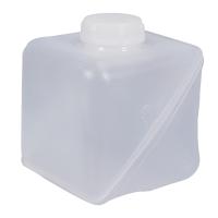 China Portable 1L Water Container Soft Collapsible Plastic Jerry Can Eco-Friendly Water Bucket with Faucet Lid for sale