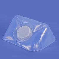 China Wide Diameter 10cm 25L Collapsible Translucent Water Bag for Camping Gear PVC Outdoor Square Container for sale