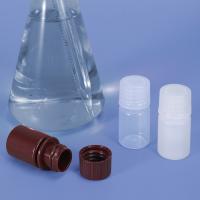 China 10ml Transparent Translucent Brown PP Bottle Wide Mouth Plastic Chemical Liquid Reagent Bottle with Logo Printing for sale
