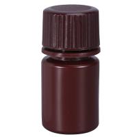 China 10ml Transparent Translucent Brown PP Bottle Wide Mouth Plastic Chemical Liquid Reagent Bottle with Logo Printing for sale