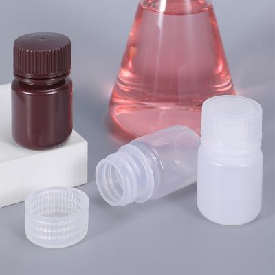 China 30ml High Quality PP Reagent Bottle UMETASS Leakproof Transparent Translucent Brown Plastic Bottle Customized for sale