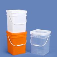 China Custom 13L Square Plastic Bucket For Silk Screen Printing And Food Grade Material From UMETASS for sale