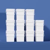 China Custom 13L Square Plastic Bucket For Silk Screen Printing And Food Grade Material From UMETASS for sale