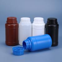 China 250ml Durable HDPE Pesticides Plastic Bottle Reagent Containor for Chemical Liquid Packaging for sale