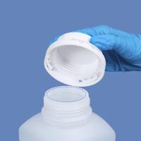 China Food-grade Plastic Bottle 1.5L Square Wide Mouth Hdpe Bottle For Chemical Reagent Ink Powder for sale
