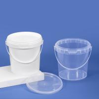 China 1.5L Lightweight Reusable Plastic Bucket Food Grade Graduated for Kitchen & Factory Use for sale