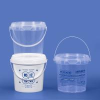 China 1.5L Lightweight Reusable Plastic Bucket Food Grade Graduated for Kitchen & Factory Use for sale